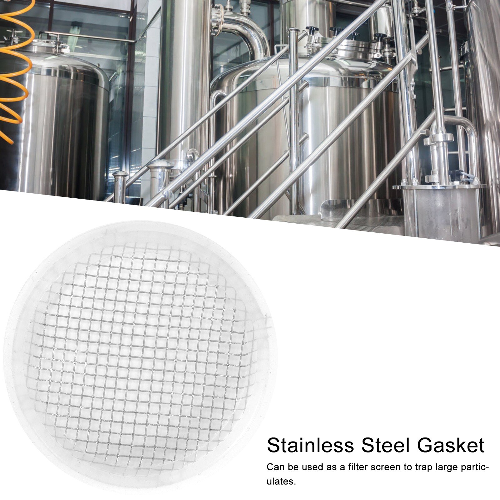 2in Carbon Filter Rvs Mesh Screen Pakking Voor Tri... – Vicedeal