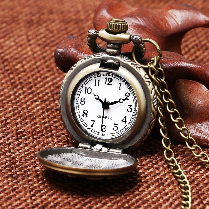 small size Sailing Boat vintage pocket watch women... – Grandado