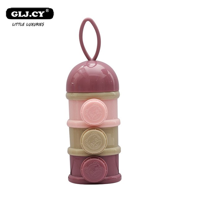 3-layer Frog Style Portable Baby Food Storage Box ... – Grandado