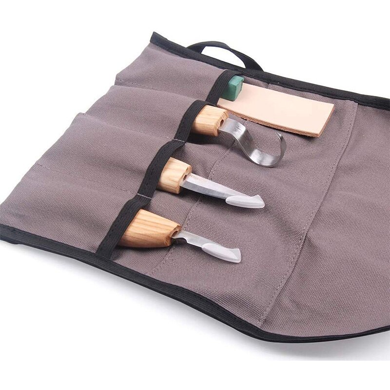 6Pcs Wood Carving Tools Set with 3 Hook Sloyd Deta... – Vicedeal