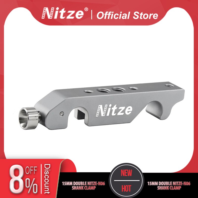 NITZE DUAL 15MM ROD CLAMP - N06 – Vicedeal