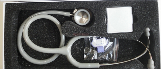 Stainless steel stethoscope double-sided doctor ho... – Grandado