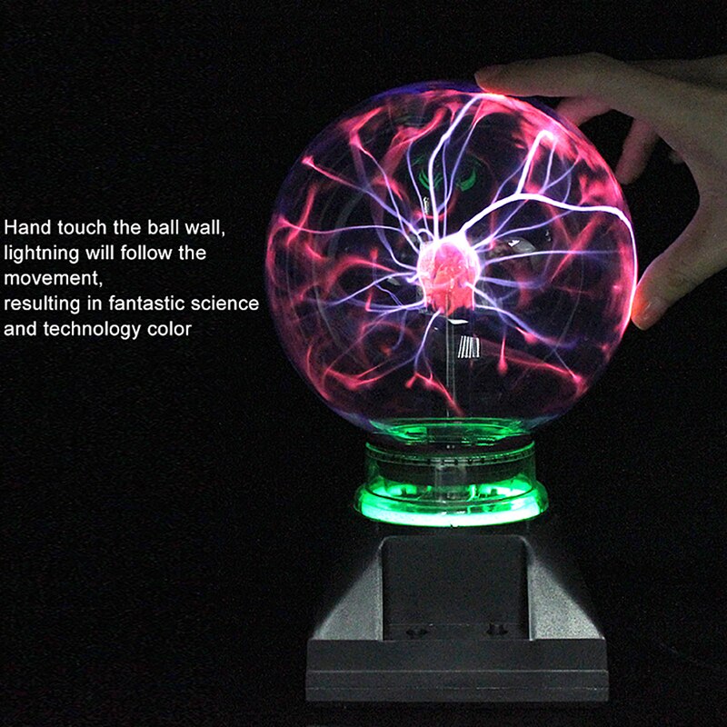 Novelty Lightings Glass Magic Plasma Ball Light Ta... – Grandado