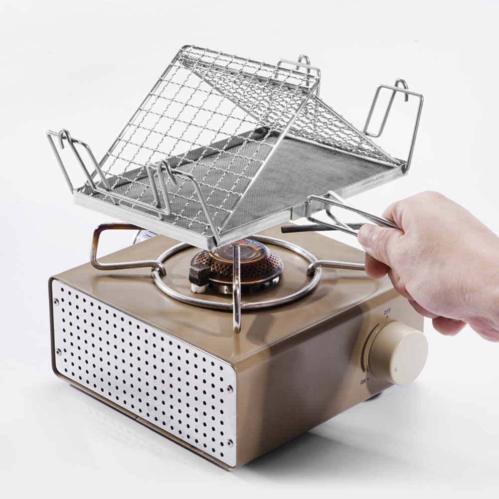 Folding Stove Toaster, Stainless Steel Bread Toast... – Grandado
