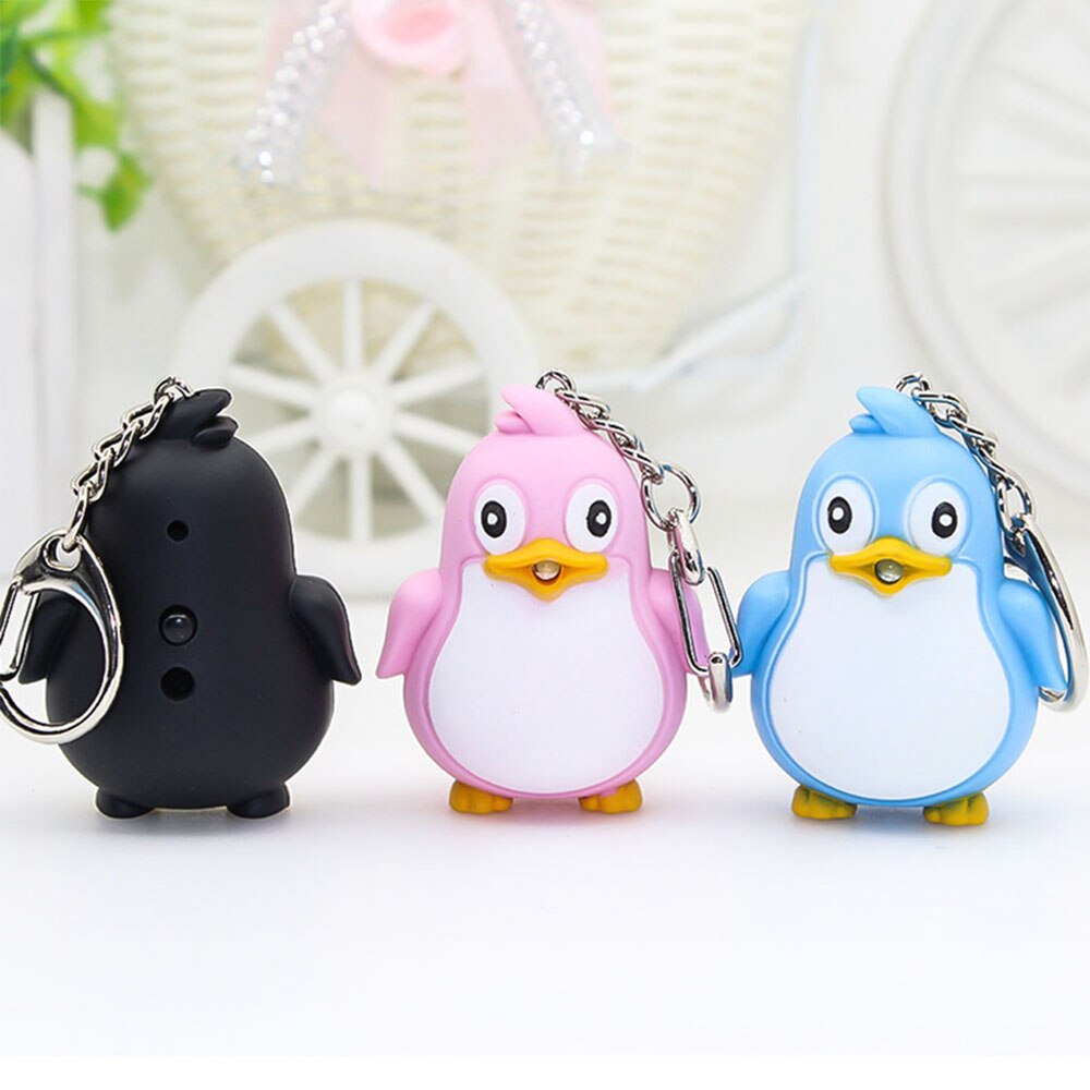 Penguin Shape LED Toys with Sound Mini Torch Flash... – Grandado