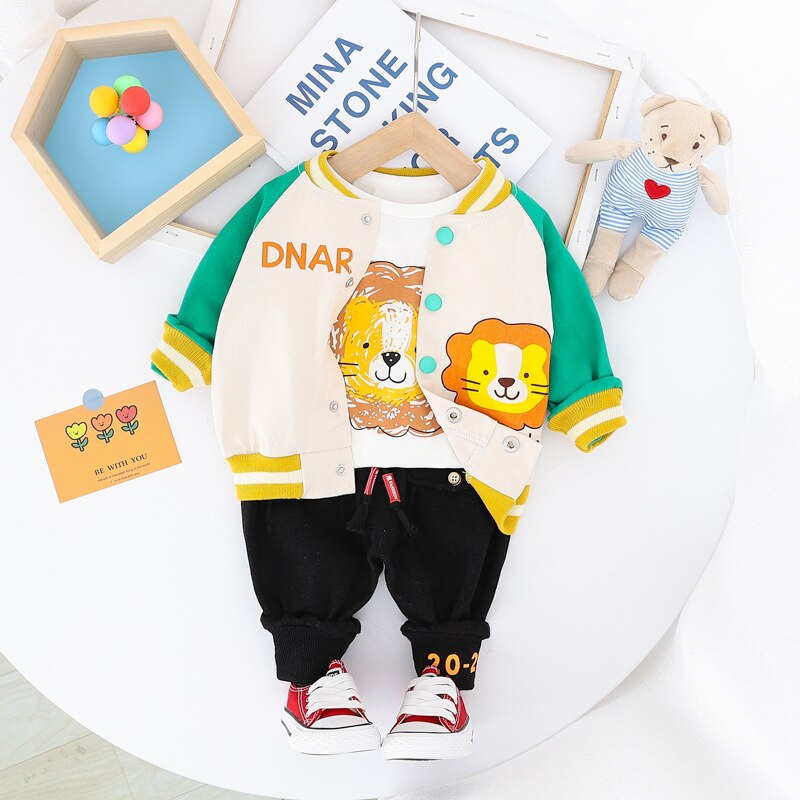 Jongen Lente & Herfst Kleding Pak 2 Yeasrs Kindere... – Vicedeal