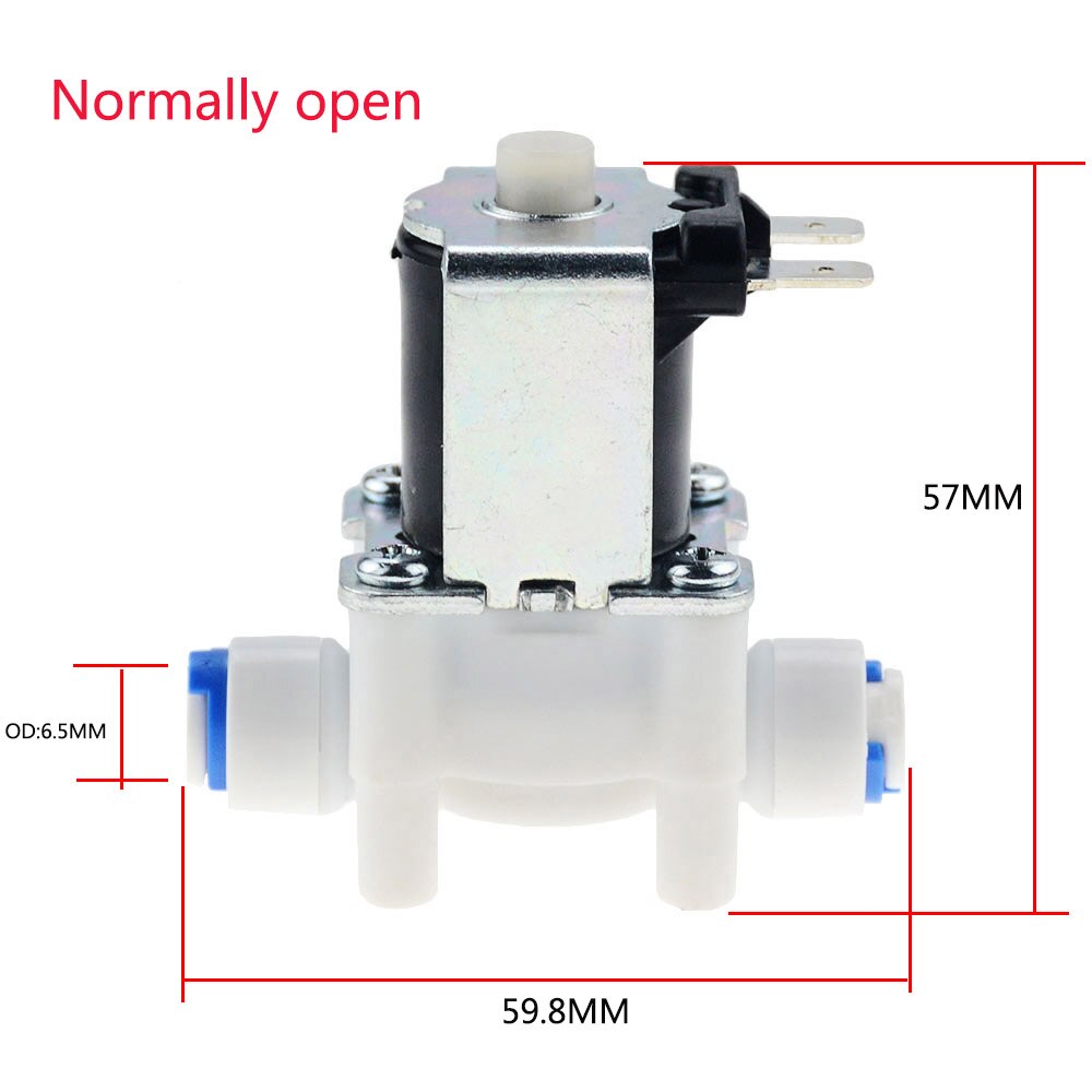 1/4 " Normally open Electric Solenoid Valve Magnet... – Grandado