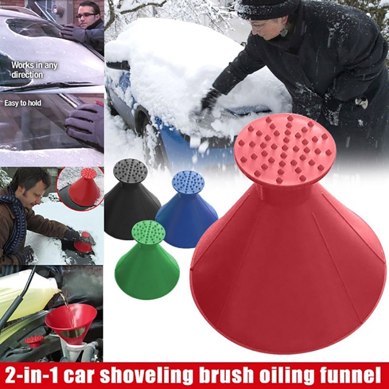 Auto Ijskrabber 2 In 1 Auto Voorruit Ice Sneeuw Re... – Vicedeal