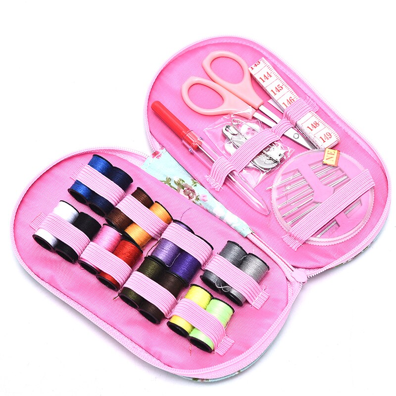 Draagbare Mini Reizen Naaien Kits Doos Met Kleur N... – Grandado