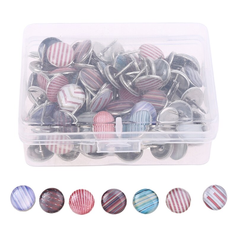 120pcs 10mm Pushpins Colorful Thumbtack for Photo ... – Vicedeal