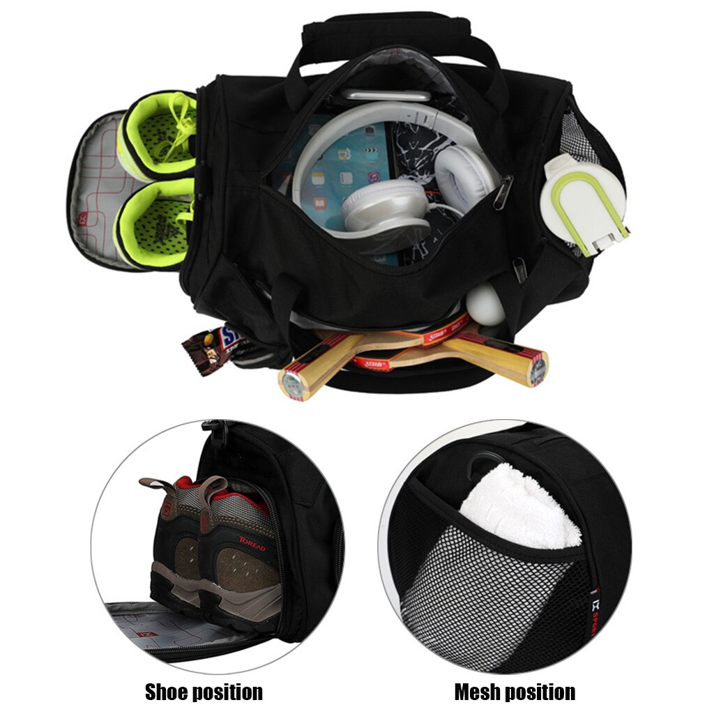 Men Gym Bags For Training BagTas Fitness Travel Sa... – Grandado