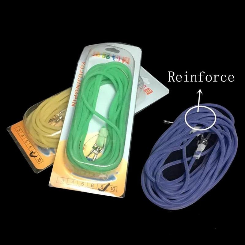 10m Fishing Pole Rope Protection Elastic Rubber Mi... – Grandado