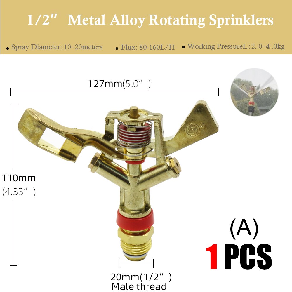 1/2 3/4 Inch Mannelijke Metalen Pulserende Farm Sp... – Grandado