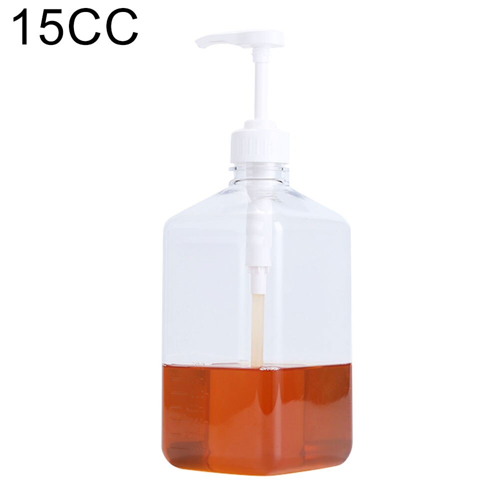 1600ml Transparent Plastic Coffee Syrup Double Sca... – Vicedeal