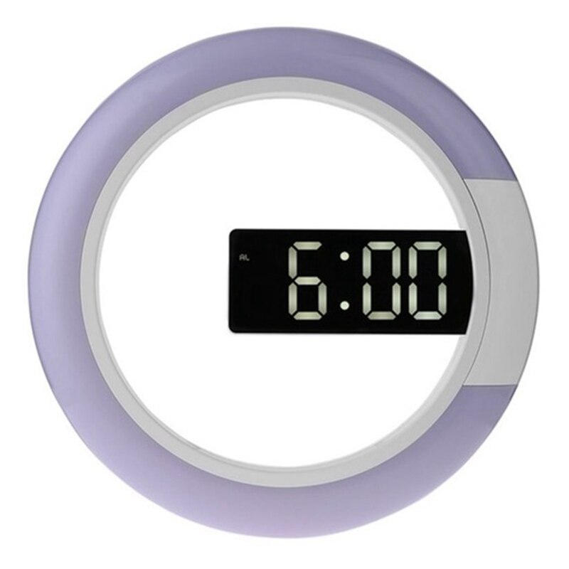 Led Mirror Hollow Wall Clocks Home Decor Multi-Fun... – Vicedeal