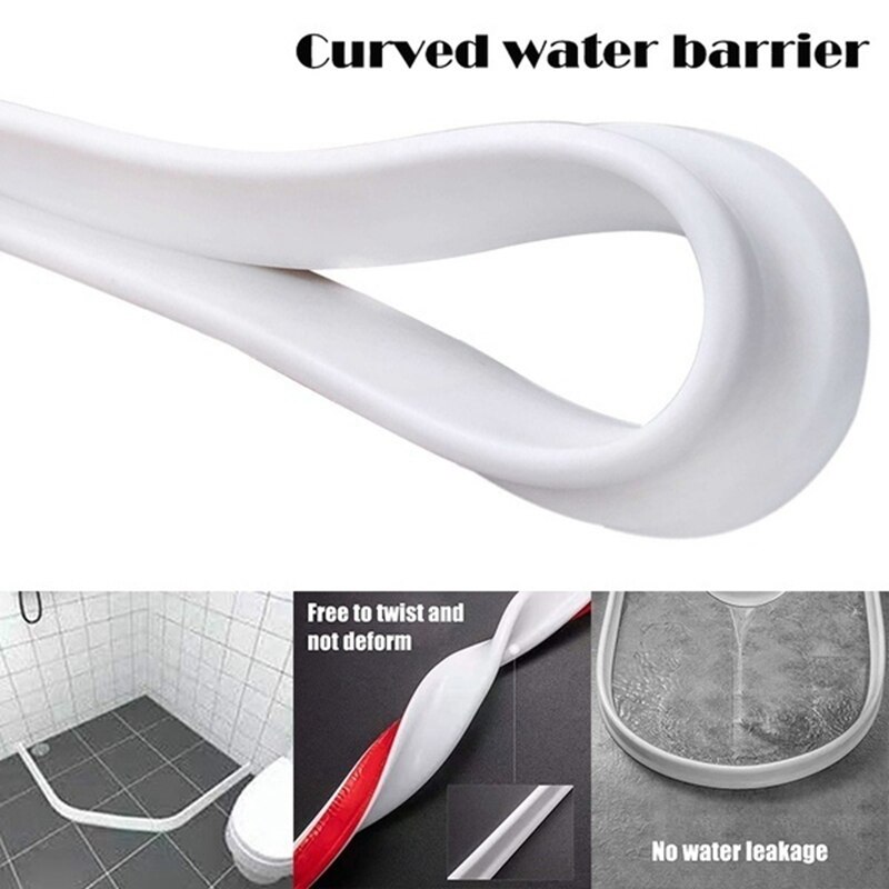 150cm Bathroom/Kitchen Shower Water Barrier Thresh... – Grandado