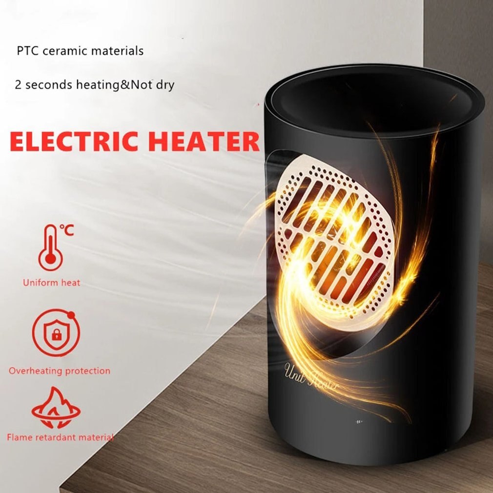 Portable Mini Square Desktop Heater Fan Household ... – Grandado