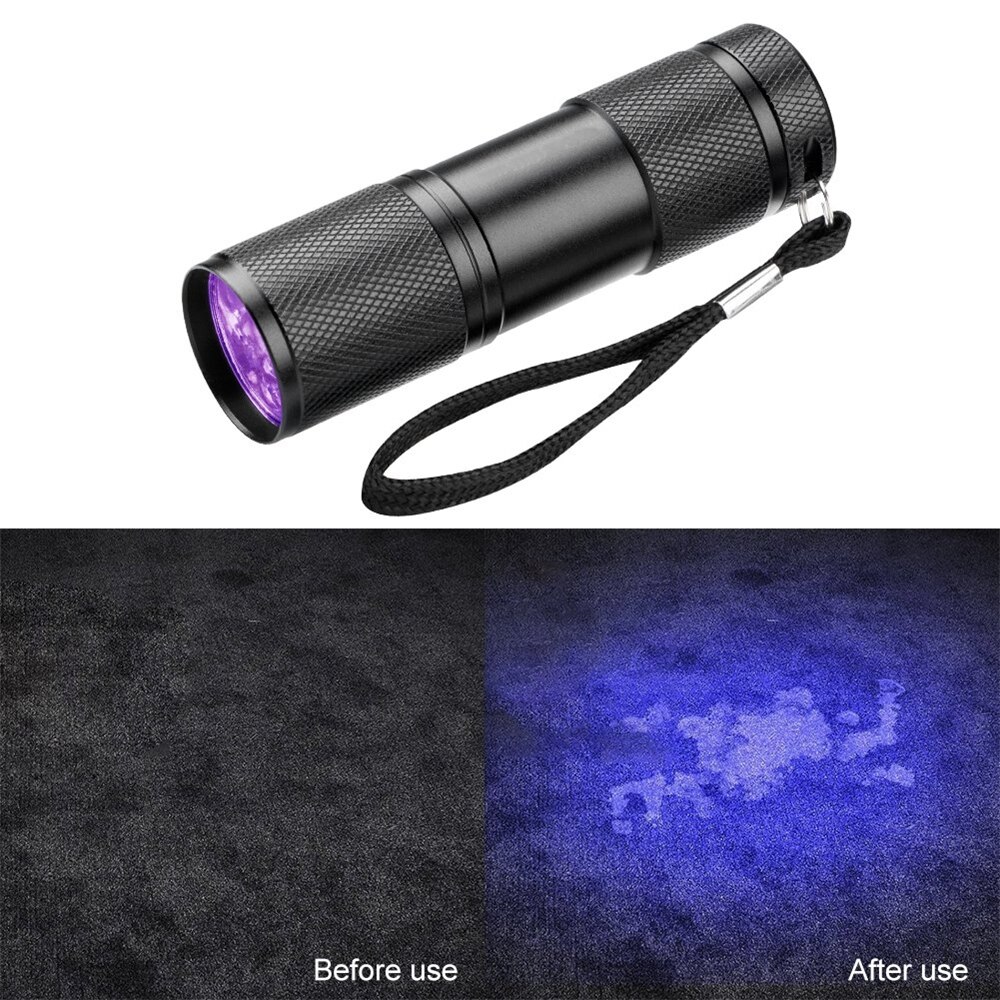 Linterna UV, luz ultravioleta negra, 21LED, 12LED,... – Grandado