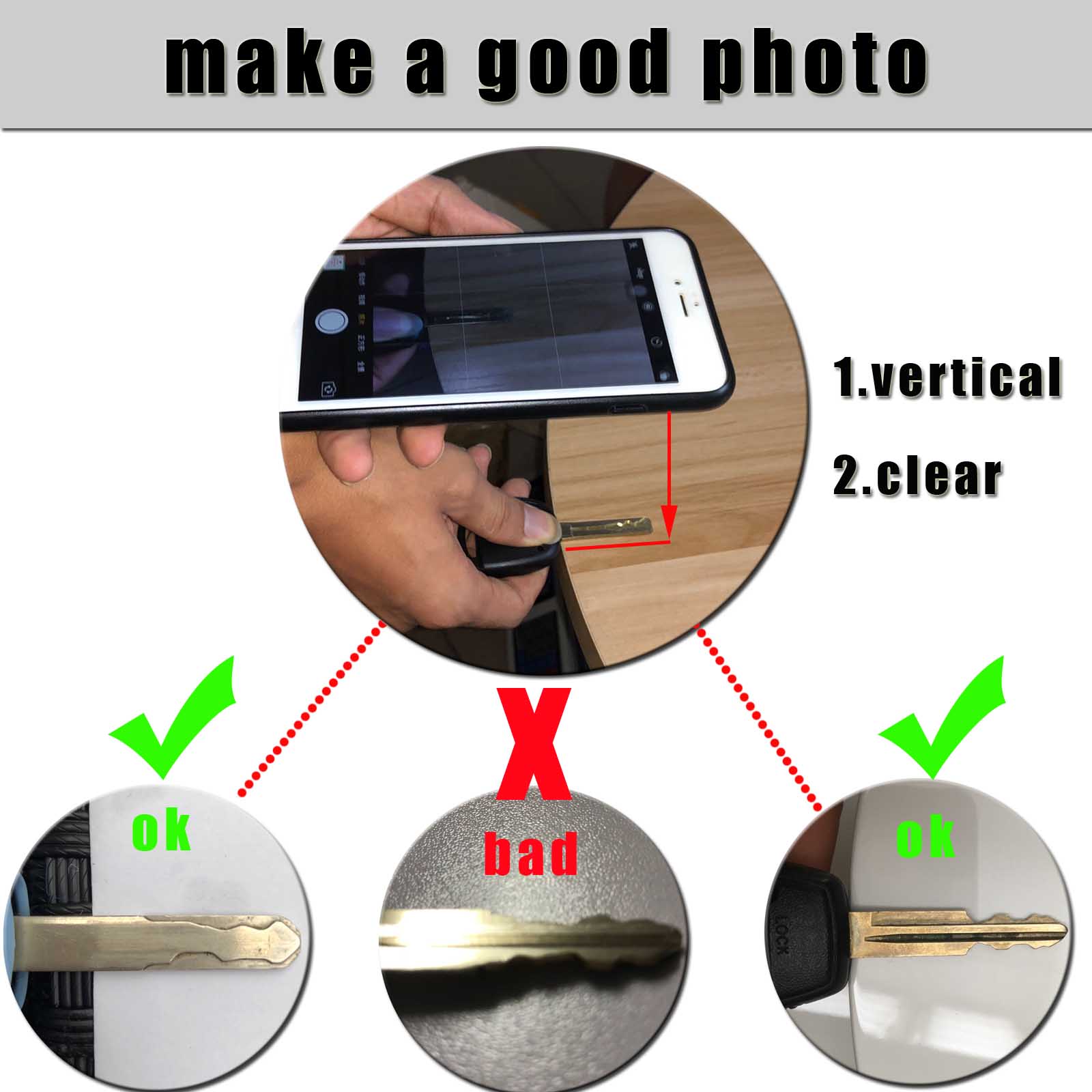 Bilchave Only Car Key Blade Cutting Service CNC Cu... – Grandado