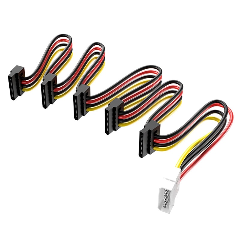 One-Point-Five SATA Power Cord 4Pin to SATA 15Pin ... – Grandado