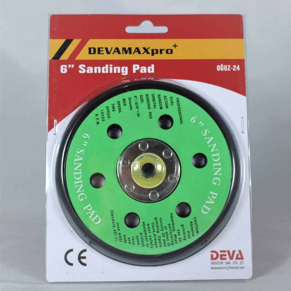 6" Polishing Pad Backing Pad Sanding Pad Pads, zım... – Grandado