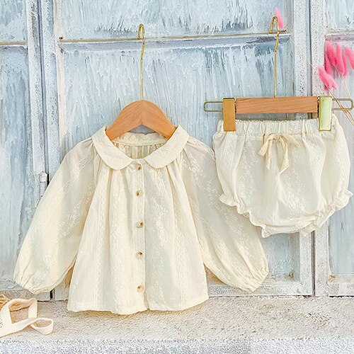 Baby Girls Cotton Clothes Set Infant Baby Girls Cl... – Vicedeal