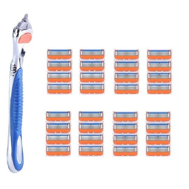 Safety Shaving Razor Blades 5 Layers Replaceable H... – Vicedeal