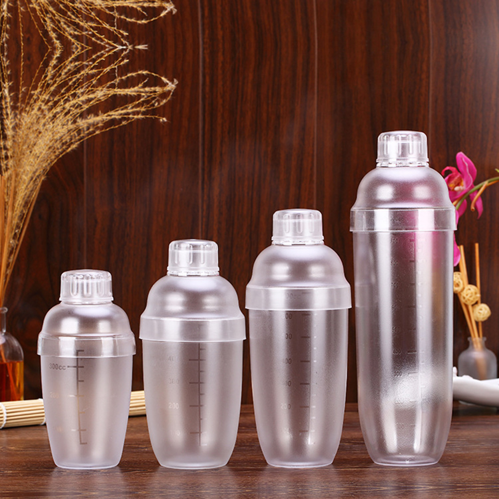PC Resin Cocktail Shaker Milk Tea Shaker Maker Mix... – Grandado