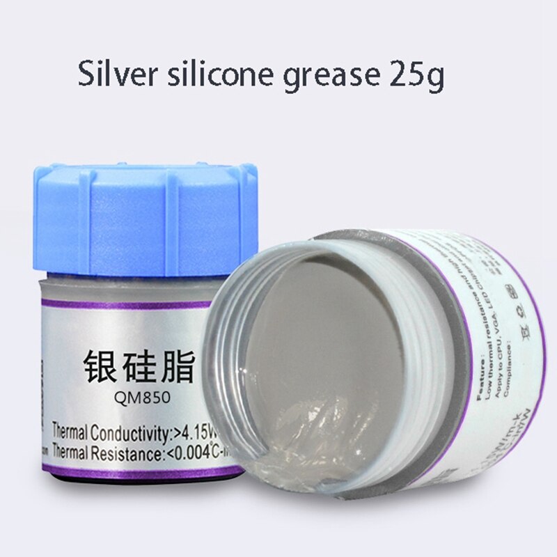 QNPLUM QM850 Silver Silicone Grease High-Power Led... – Grandado