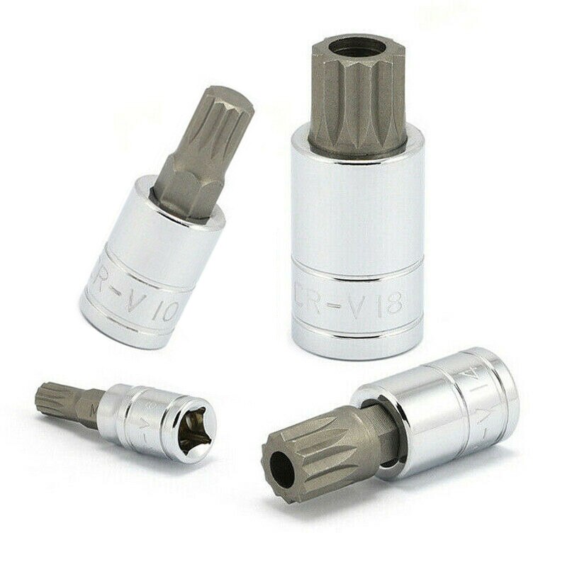 10pcs XZN 12 Point MM Triple Square Spline Bit Soc... – Grandado