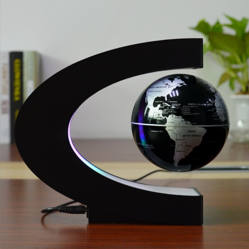 Magnetic Levitation Globe Luminous LED Desktop Orn... – Grandado