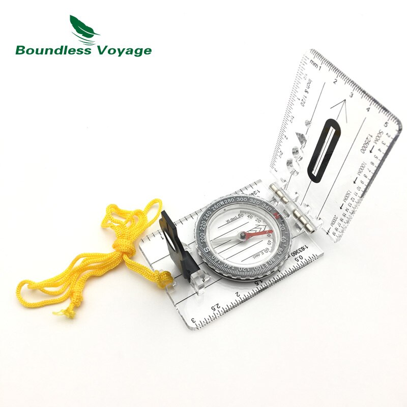 Boundless Voyage Outdoor Survival Map Scale Compas... – Grandado