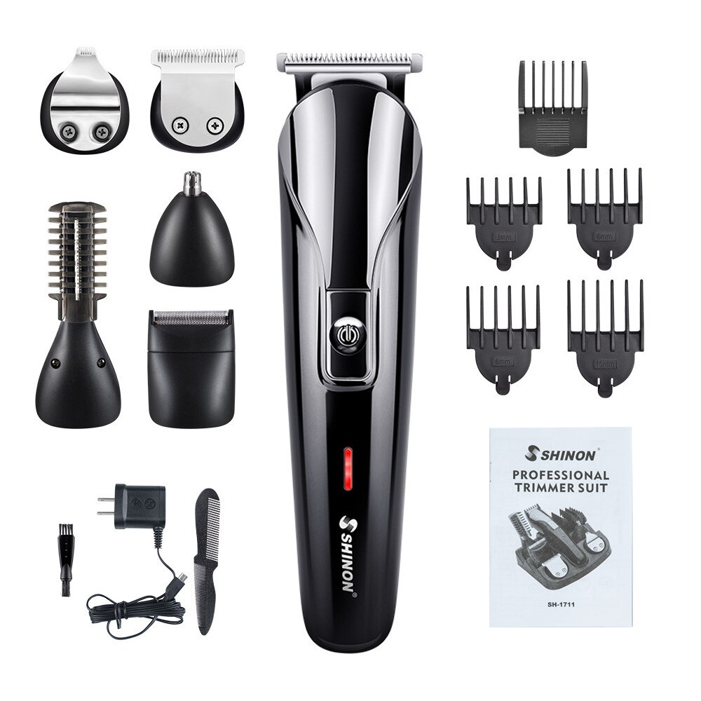 Men Electric Hair Clipper 6 In 1 Multifunctional H... – Vicedeal