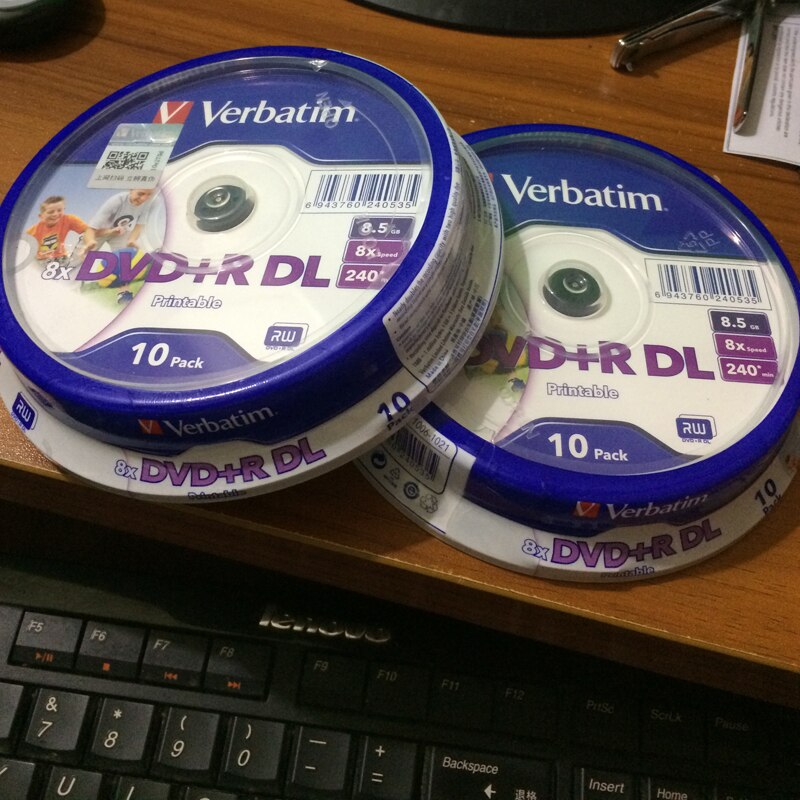 Verbatim dvd-schijven 8X DVD + R DL, 10pcs = veel ... – Vicedeal
