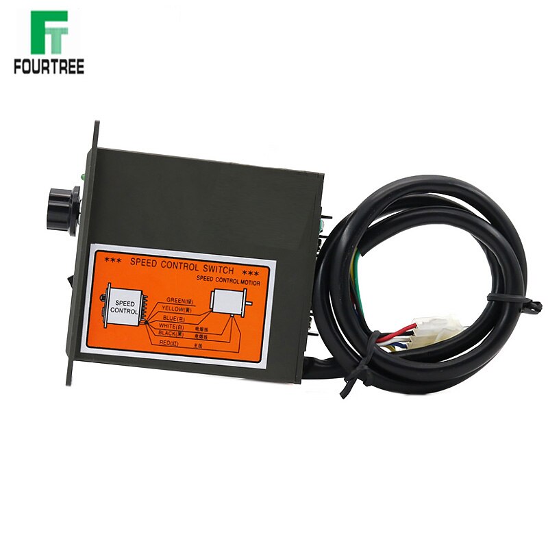US52 400W Motor Speed Controller AC 220V 50/60Hz M... – Grandado