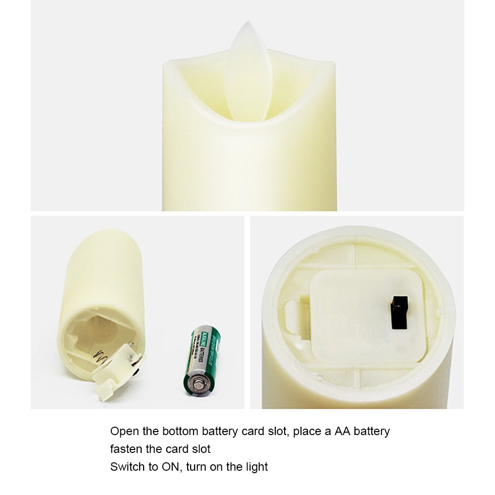 LED Flameless Candles , 1PCS LED Candle Light Batt... – Grandado
