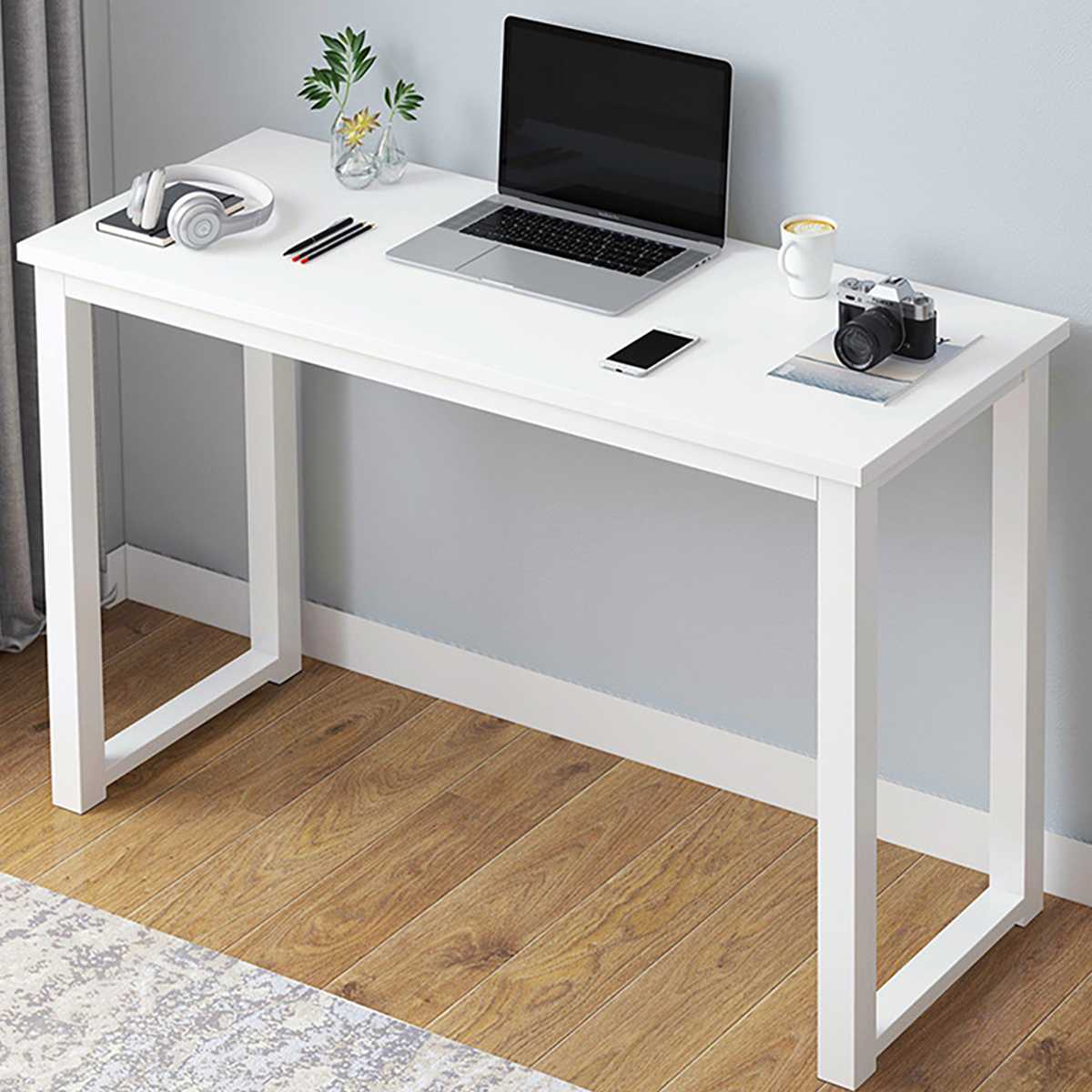 Computer Desk Laptop Desk Modern Bedside Table Woo... – Grandado