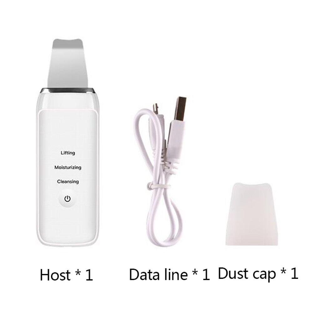 Ultrasonic Skin Scrubber Exfoliating Facial Ion De... – Vicedeal