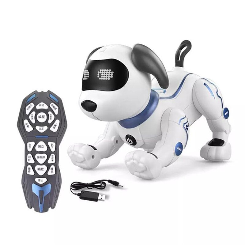 Electronic Animal Pets RC Robot Dog Intelligent Pr... – Grandado