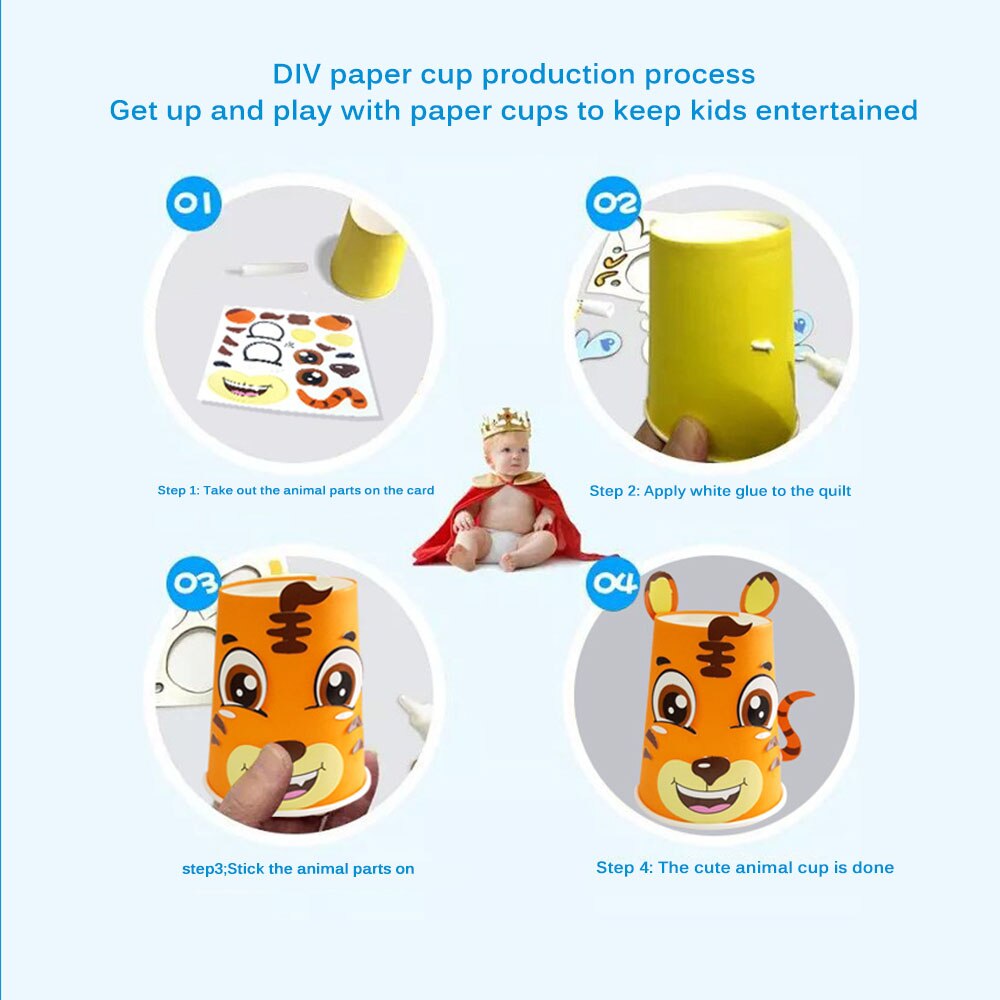 DIY Material Kit Kid Kindergarten School Art Craft... – Grandado