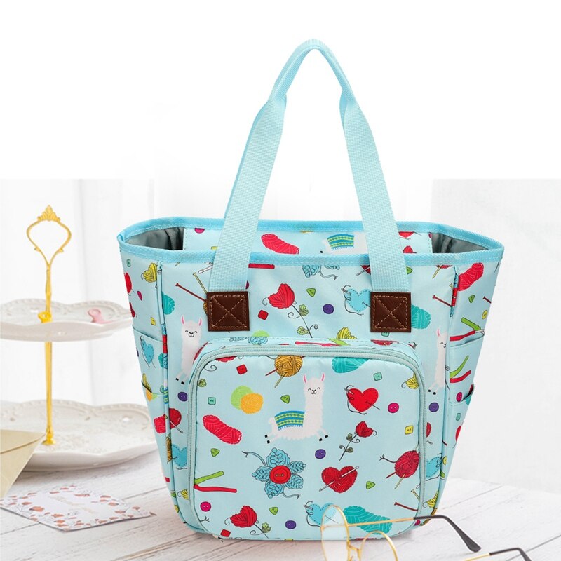 Portable Wool Tote Bag for Wool Crochet Needle Sew... – Vicedeal