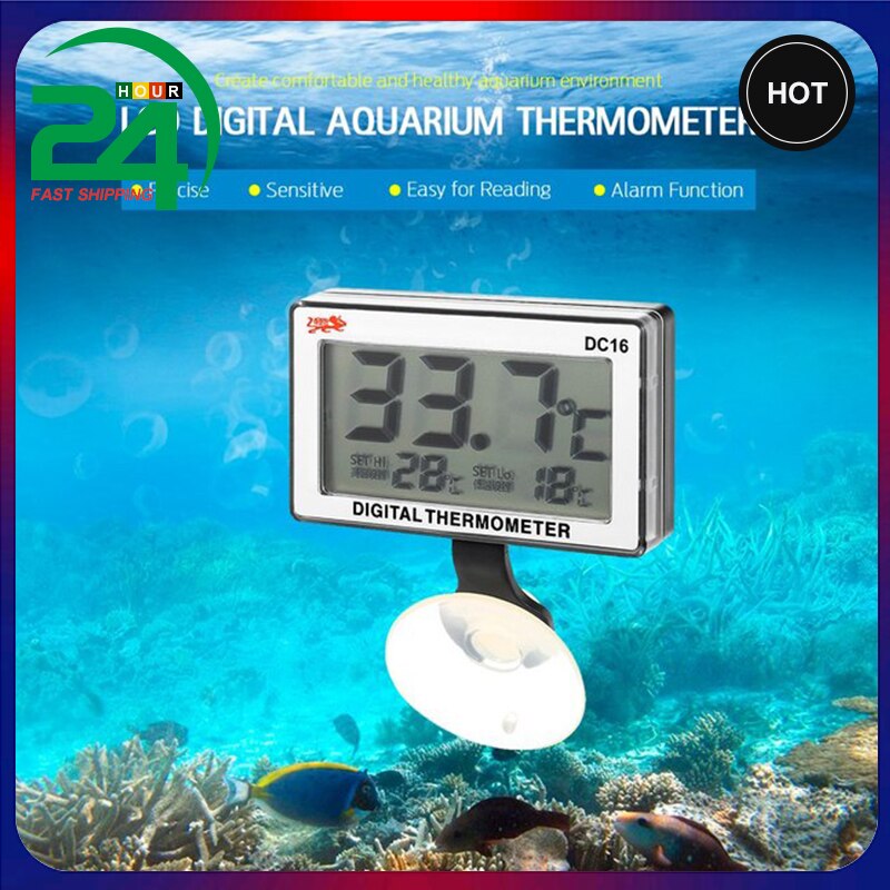 LCD Digital Aquarium Thermometer Aquarium Tauch Wa... – Grandado