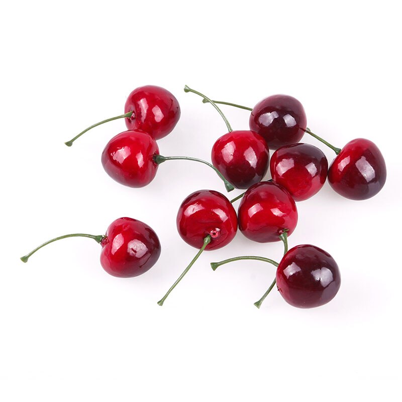 30Pcs Lifelike Faux Cherry Photography Props Artif... – Grandado