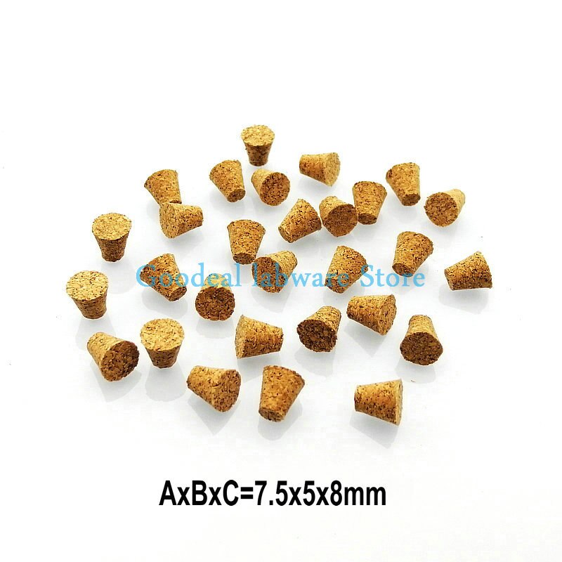 100pcs Top DIA 7.5mm to 30mm Wooden Cork Lab Test ... – Vicedeal