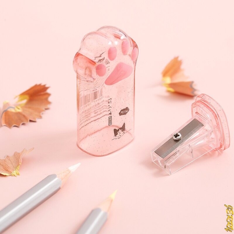Cute Cat Paw Pencil Sharpener Kawaii School Suppli... – Grandado