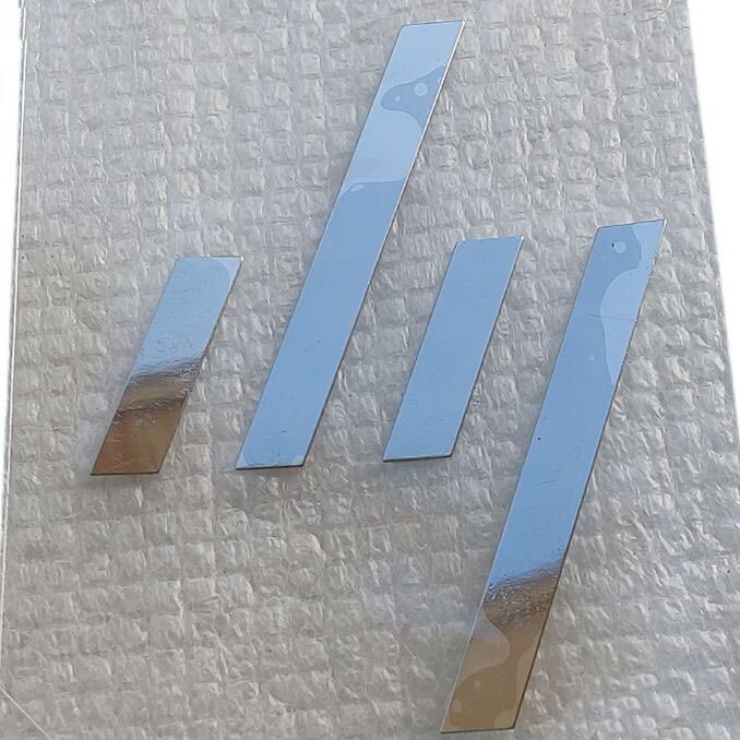 1pcs Original Silver and Yellow LOGO metal sticker... – Vicedeal