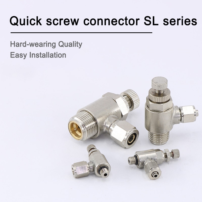 1 pc Pneumatic All copper metal quick-screw joint ... – Grandado