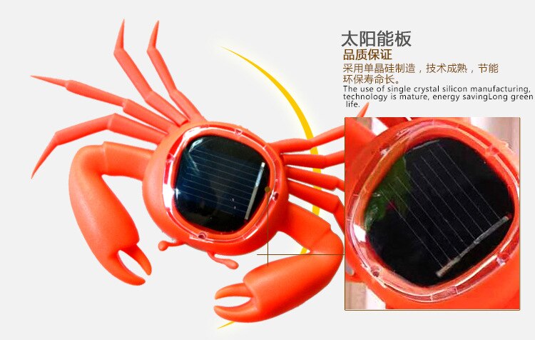 ids Solar Toys Power Energy Solar crab Children Te... – Grandado