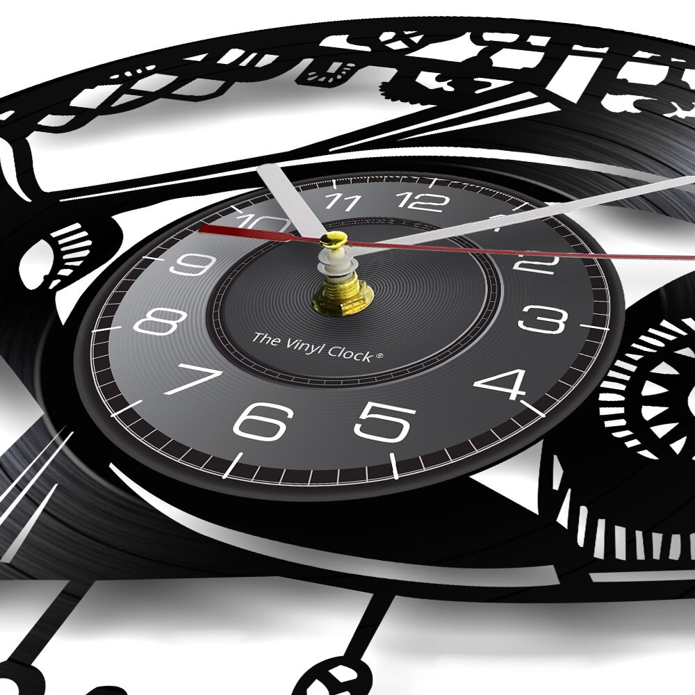 Vintage Steampunk Robot Fish Wall Clock Mechanical... – Grandado