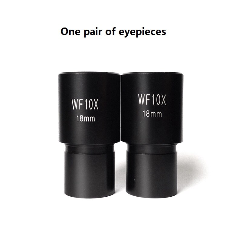One Pair WF10X Eyepiece Wide Field View 18mm Optic... – Grandado